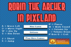 Robin The Archer In Pixeland - Papa's Games